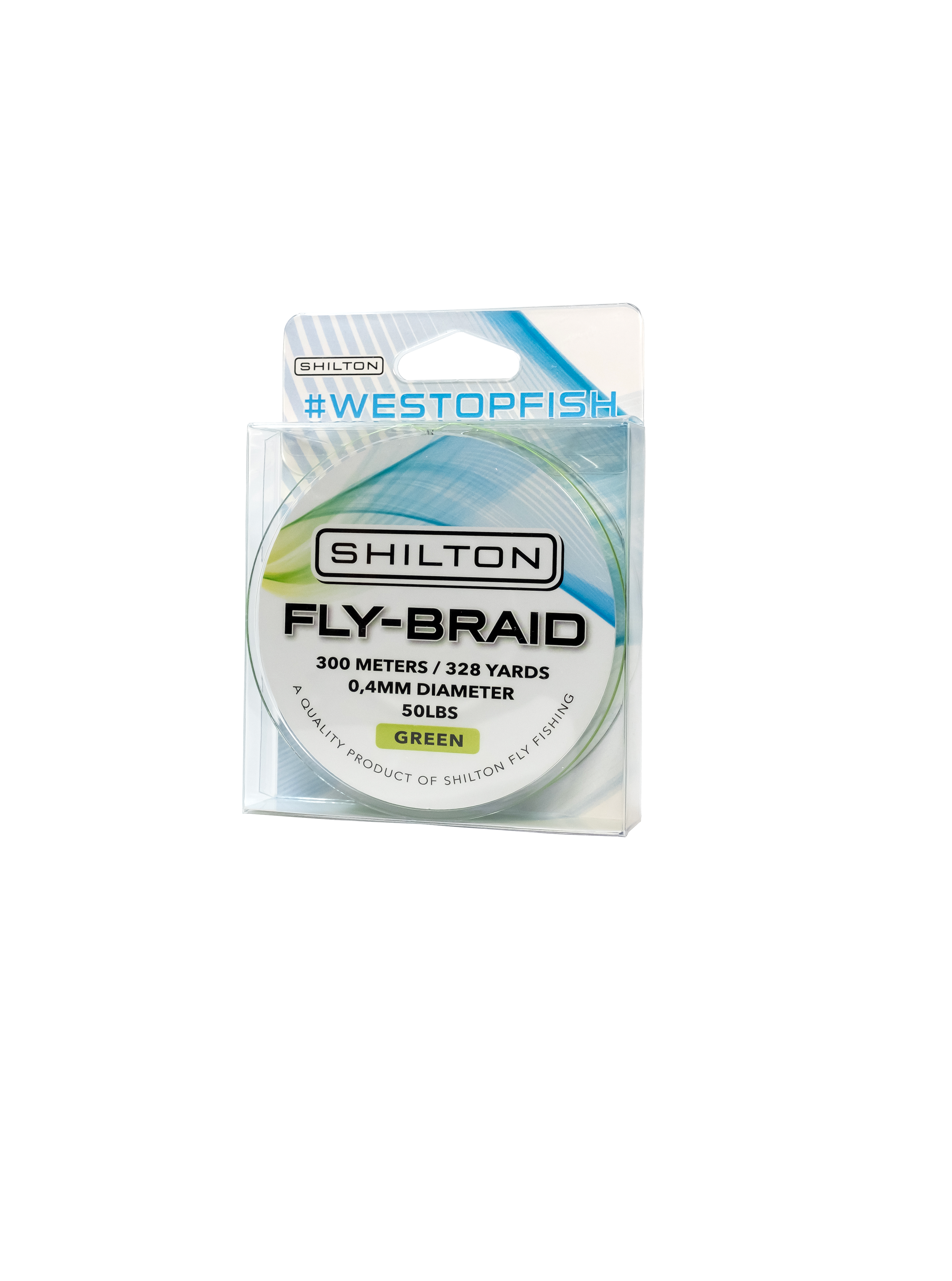 50LBS FLY BRAID 300 METERS Blue | Shilton Reels USA